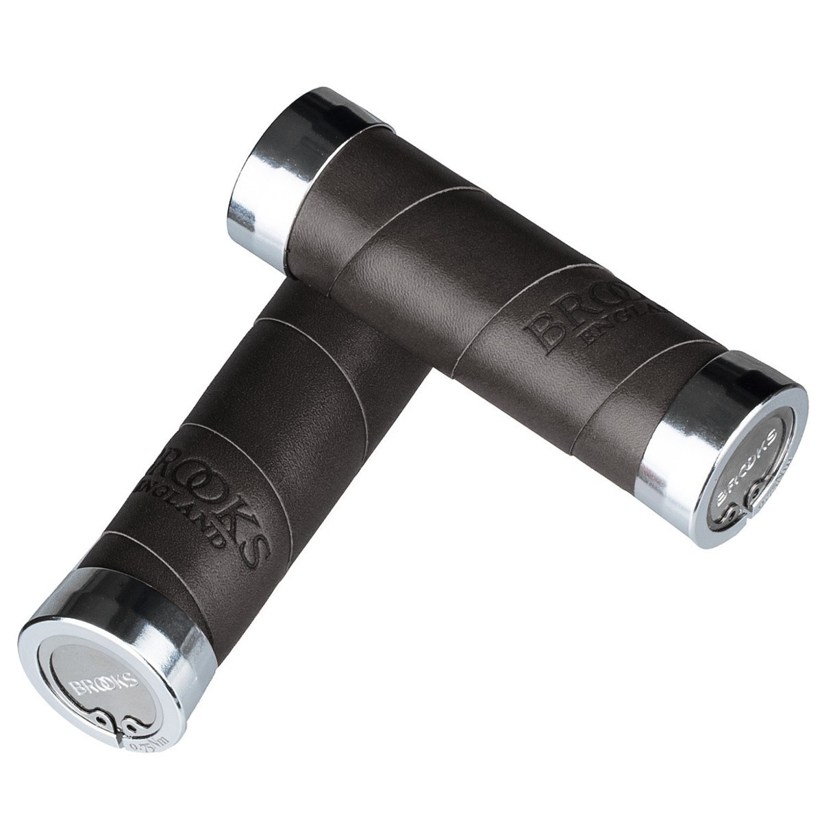 brooks-slender-leather-grips-100mm-x-22.2mm-black-BRBLG4A27202 – 藍天單車 ...